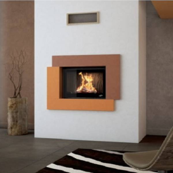 Semineu design modern Duo - Seminee de vis